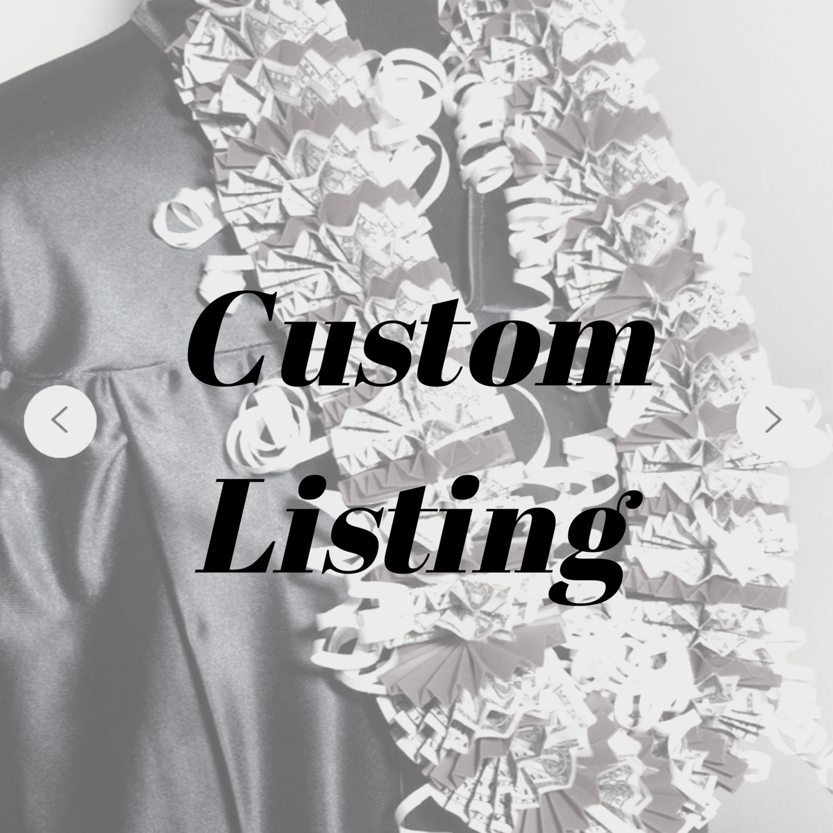 Laurie - Red & Black Lei – Leis